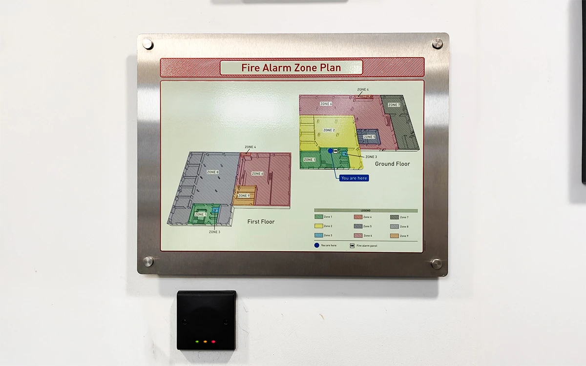 Fire Alarm Zone Plan British Standard Requirements