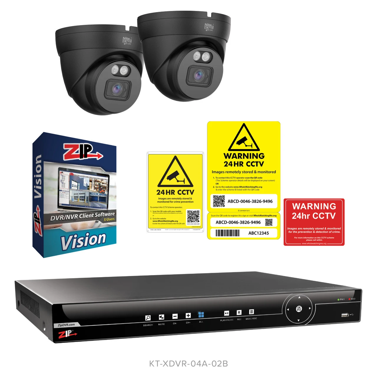 CCTV Security System Kit | HD XTRA 4K DVR Base